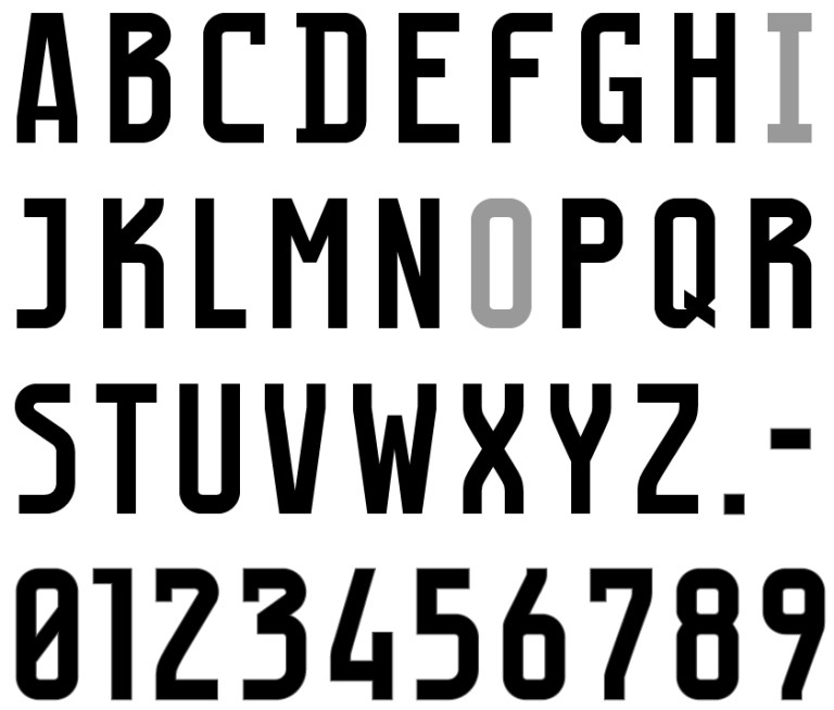 A Standardised Number Plate Typeface For Malaysia