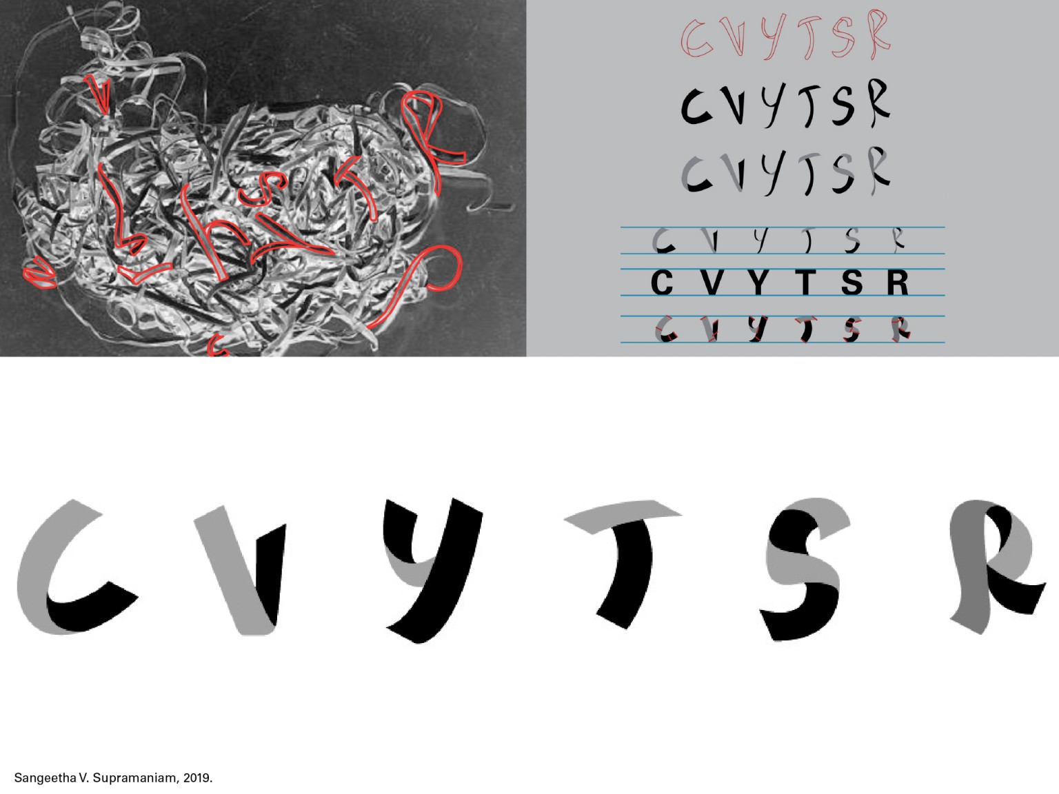 Finding Type: A Novel Typographic Exercise