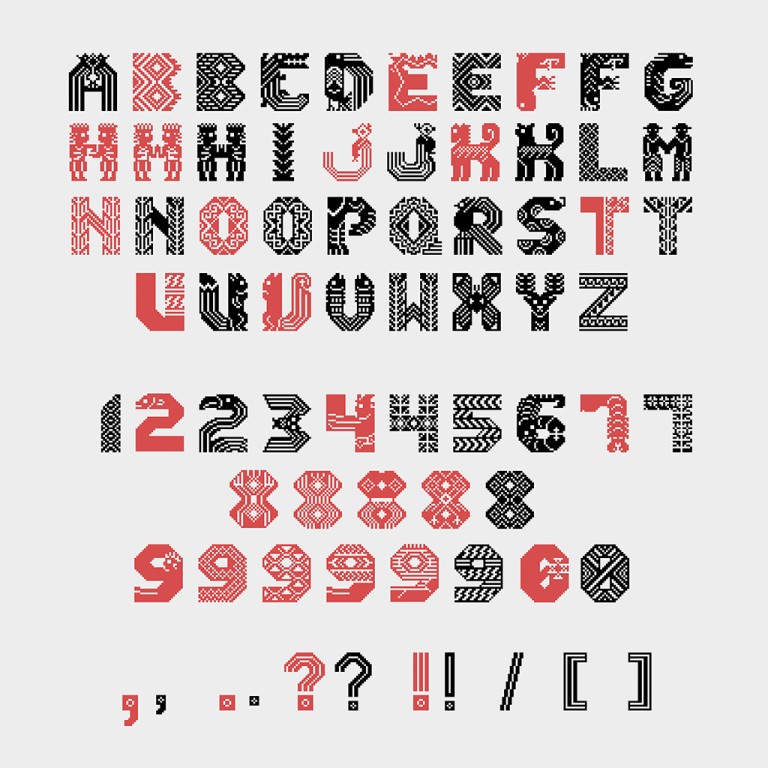 Creating A Mayan-Inspired Font