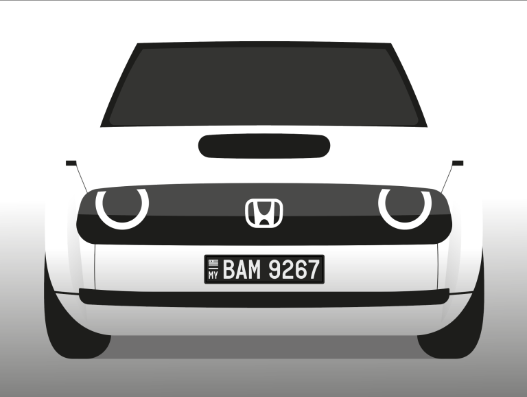 JPJ 1: A Standardised Number Plate Typeface for Malaysia