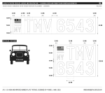 JPJ 1: A Standardised Number Plate Typeface for Malaysia