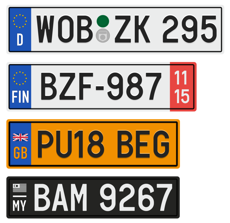 JPJ 1: A Standardised Number Plate Typeface for Malaysia