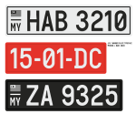 JPJ 1: A Standardised Number Plate Typeface for Malaysia