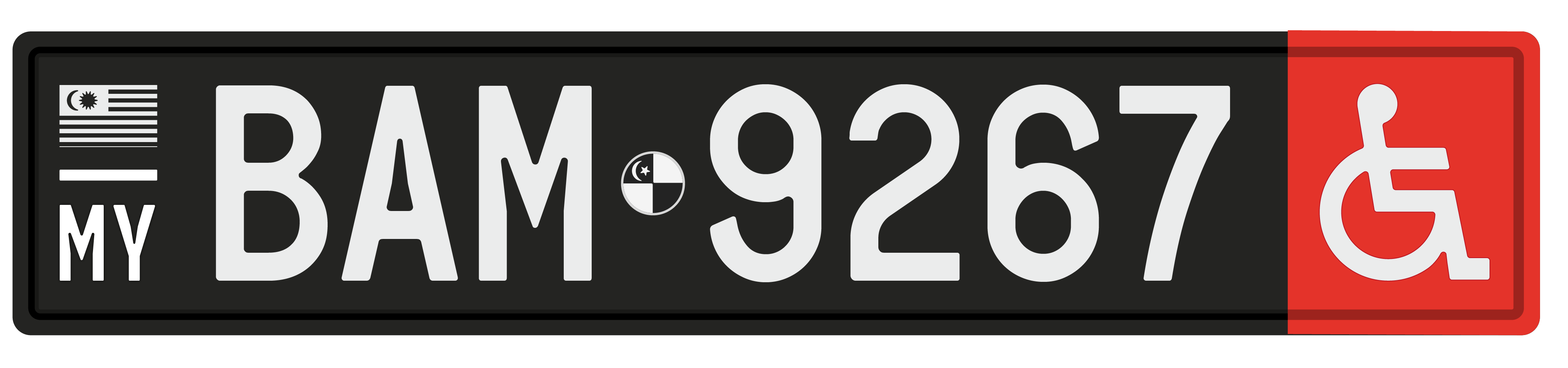 JPJ 1: A Standardised Number Plate Typeface for Malaysia